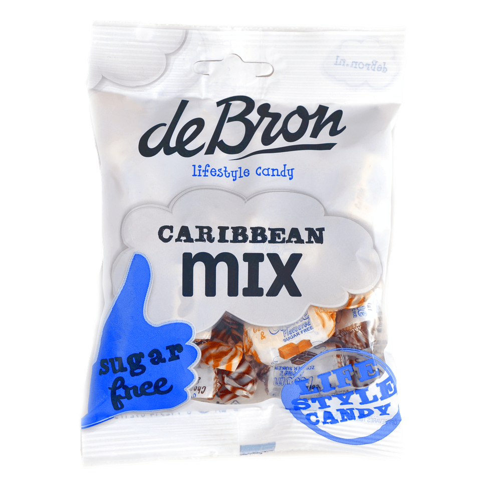 100g De Bron lifestyle Candy Caribbean Mix Low Carb kalorienarm ...