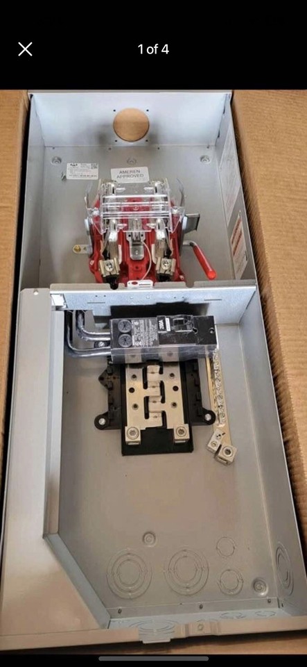 200 amp meterbase disconnect combo | eBay