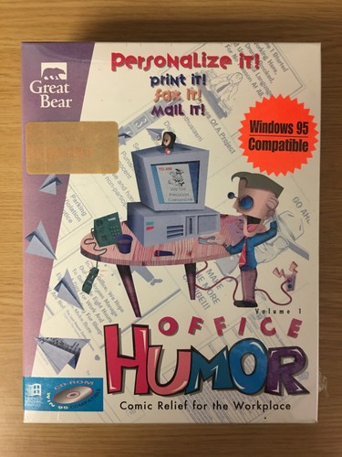 Office Humor Volume 1 - Comic Relief for the Workplace CD-ROM - 1995 ...