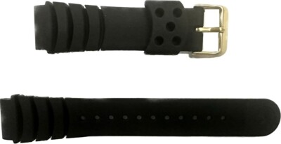 Seiko 4KR3KZ Rubber Strap Fits Monster Sawtooth Spork Z-20 20mm Lug Gap ...