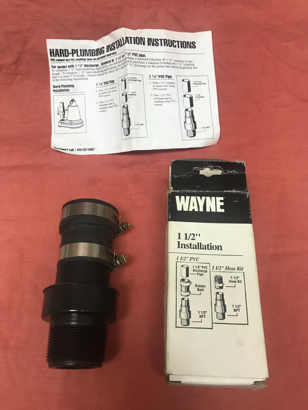 Wayne PUMPS 66005-wyn Check Valve PVC 1 for sale online | eBay