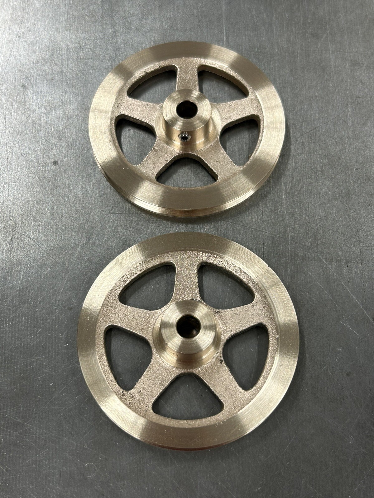 1 PCS. BOSTON GEAR G-1219 BRONZE PULLEY 3" DIAMETER FOR ROUND BELTS UP ...
