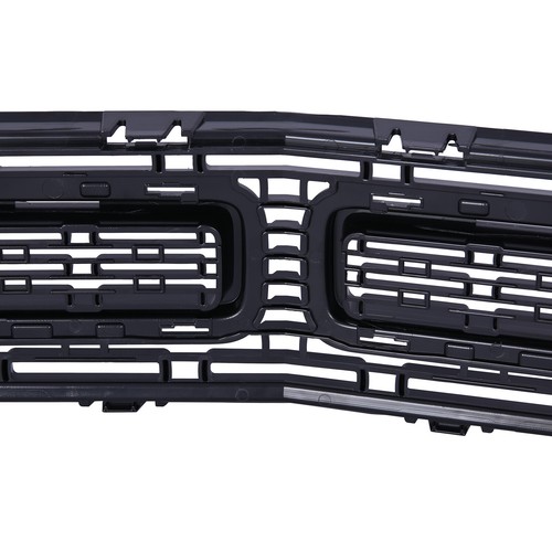Front Bumper Upper Grille Black For 2015-2022 Dodge Challenger ...