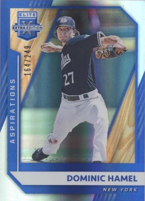 2021 Panini Elite Extra Edition - Dominic Hamel #81 Aspirations Blue ...