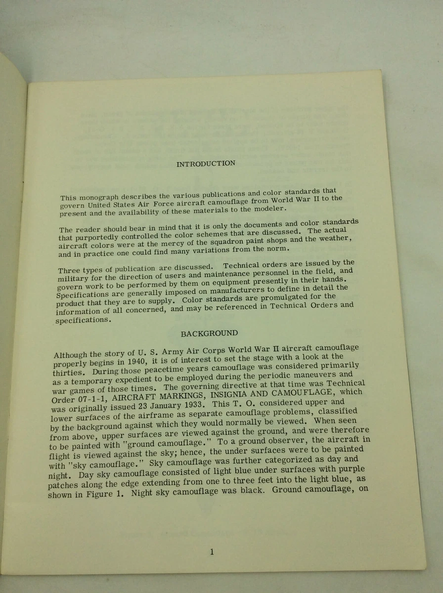 Air Force Background Paper