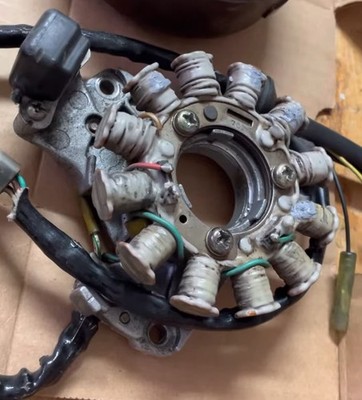 Factory OEM Stator Round Plug *USED* Banshee 350 Yfz350 | eBay