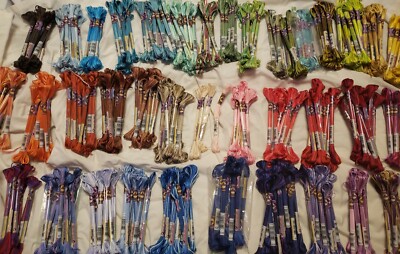 DMC Color Variations #4000-4265 PICK YOUR COLORS! Embroidery Floss 1 ...
