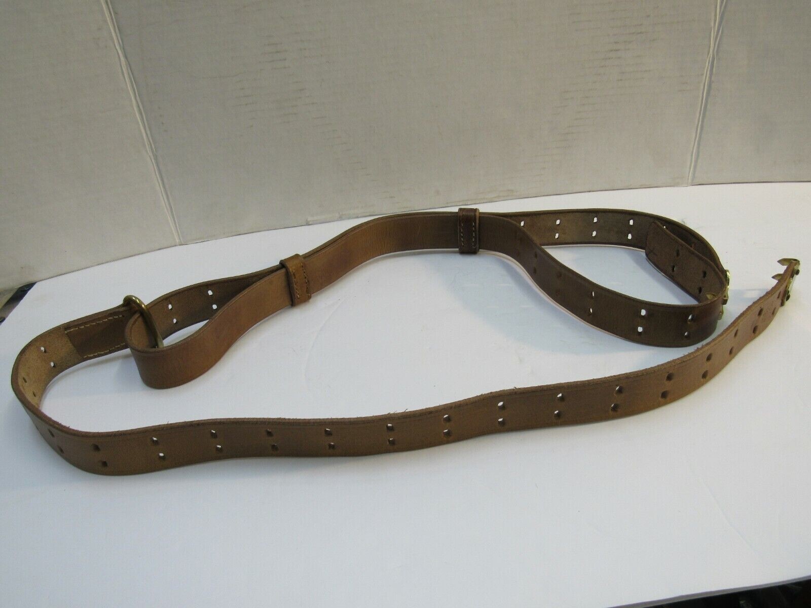 WWI US M1907 Leather Sling M1903 Springfield Marked HOYT 1917 REPRO ...