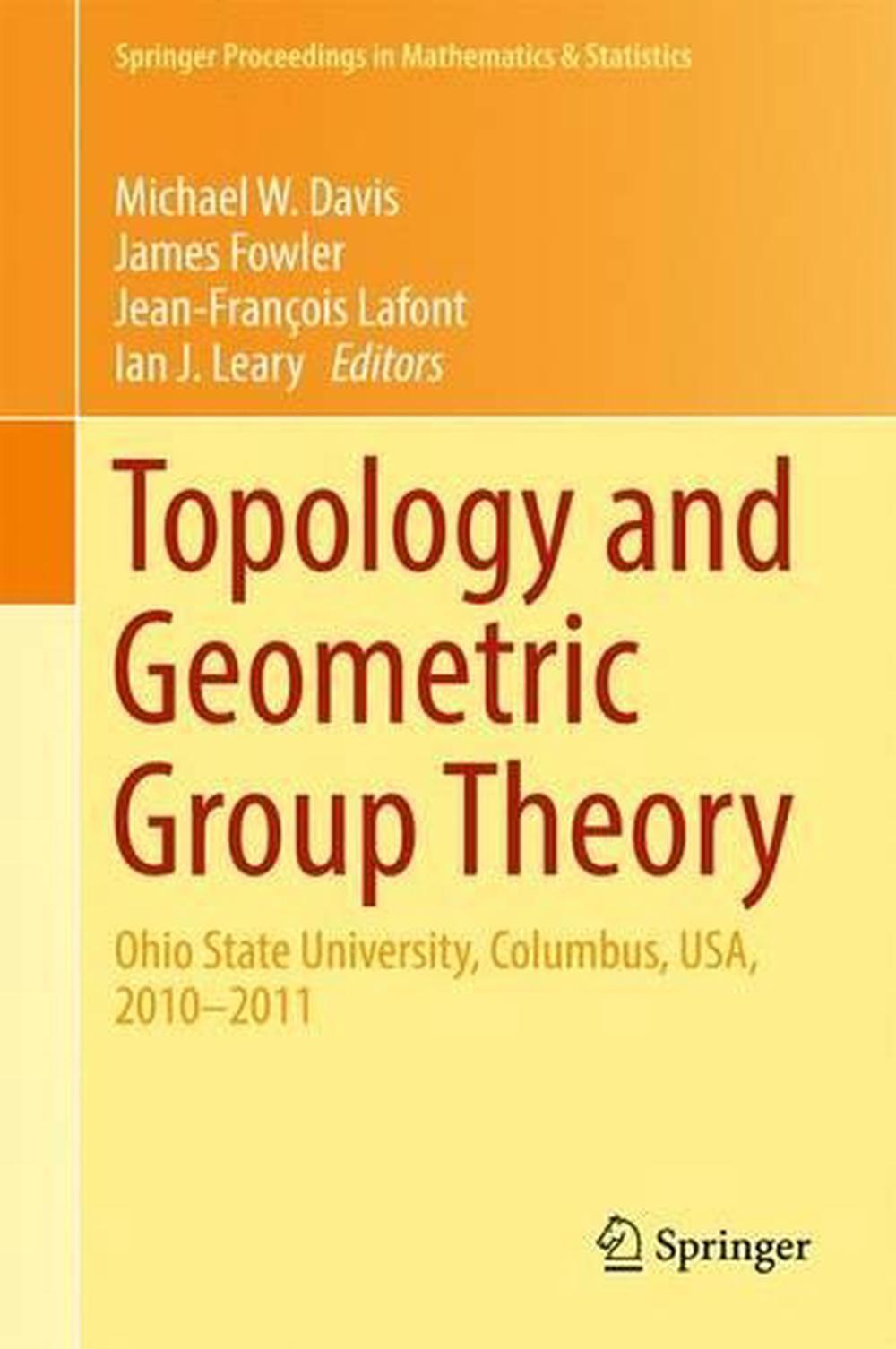 Topology and Geometric Group Theory: Ohio State University, Columbus ...