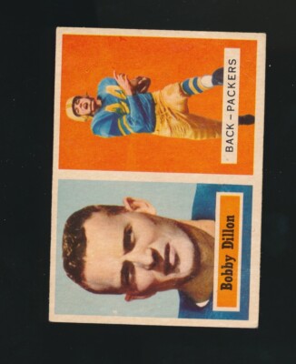 BOBBY DILLON 1957 TOPPS #9 | eBay