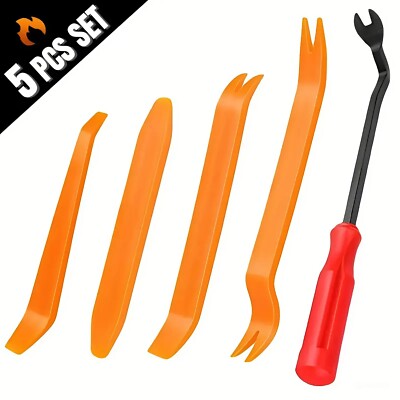 Auto Trim Removal Tool Kit Car Panel Door Window Fastener Remover Pry ...