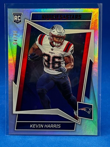 2022 Panini Rookies & Stars Parallel /80 Kevin Harris RC #152 Patriots ...
