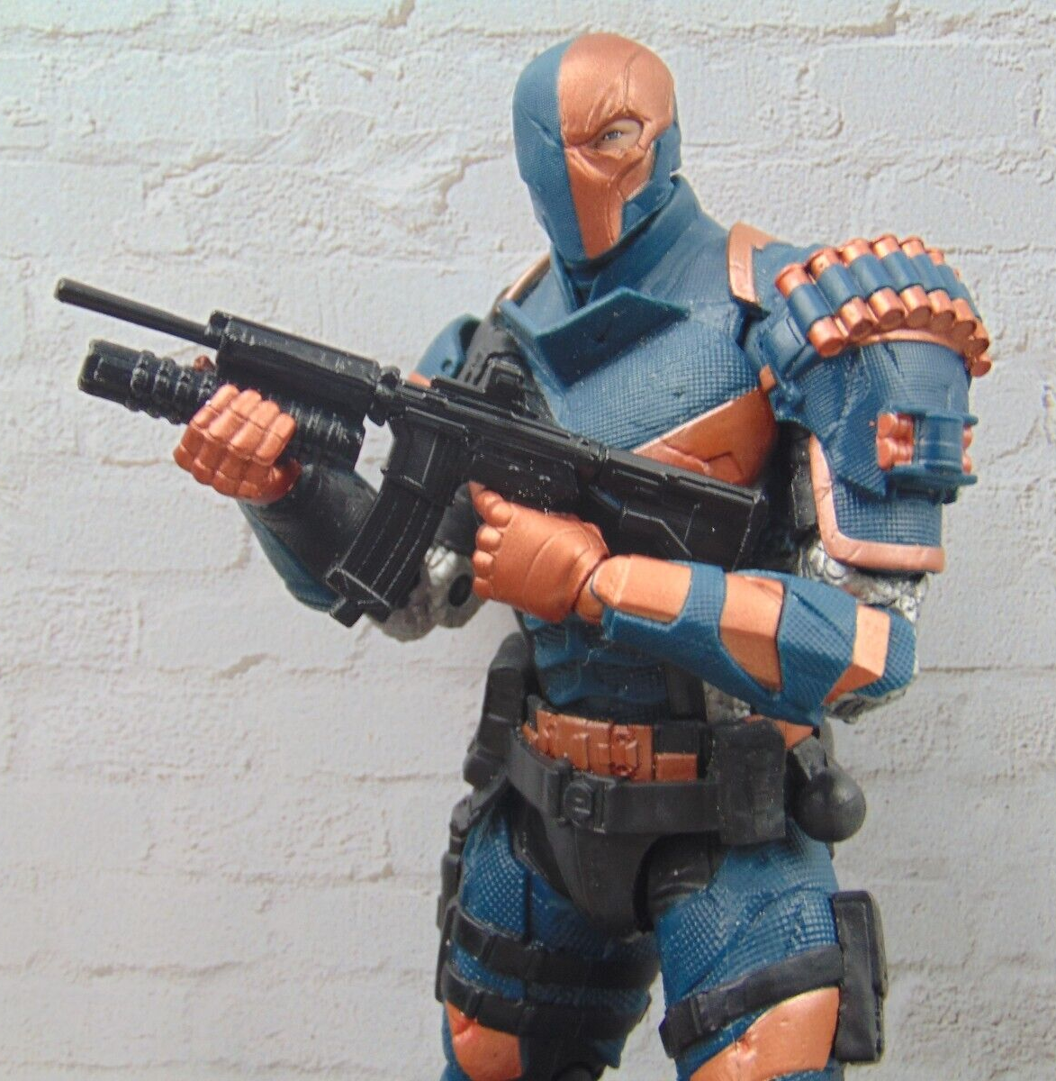 Spawn Vs Deathstroke DC Multiverse 7" Arkham Origins Deathstroke