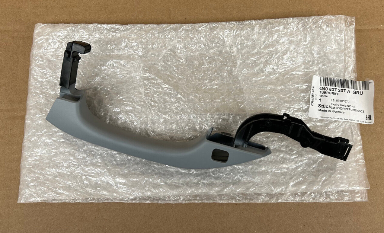 NEW! 2019 2020 AUDI LEFT SIDE OUTER DOOR HANDLE 4N0-837-207-A-GRU OEM ...