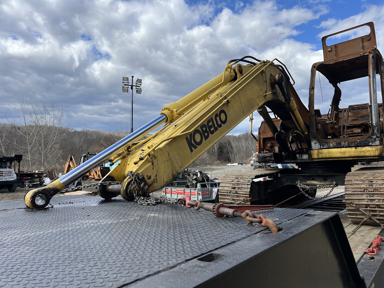 Kobelco 135SR LC Excavator Boom | eBay