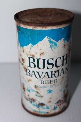 Busch Bavarian Beer Flat Top Beer Can-Anheuser Busch | eBay