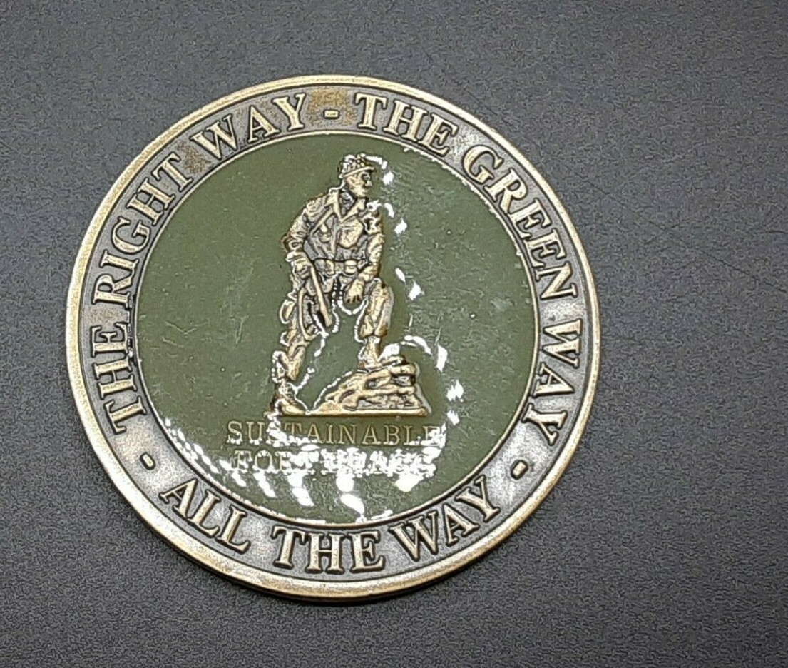 Airborne - Sustain, Support, Defend - Challenge Coin | eBay