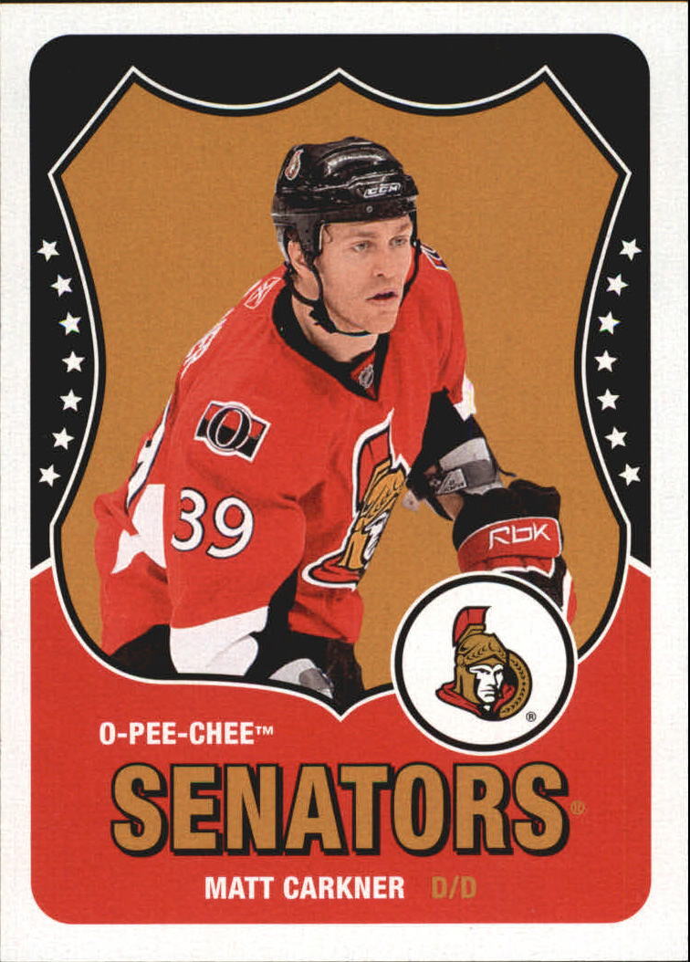 2010-11 (SENATORS) O-Pee-Chee Retro #300 Matt Carkner | eBay