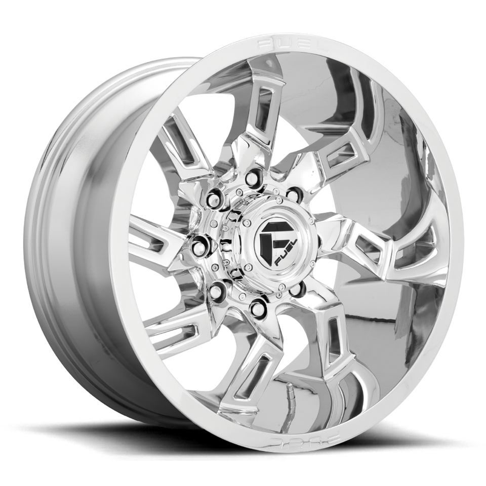 Set 4 Fuel D746 Lockdown 20x10 8x170 Chrome Wheels 20" -18mm Rims | eBay