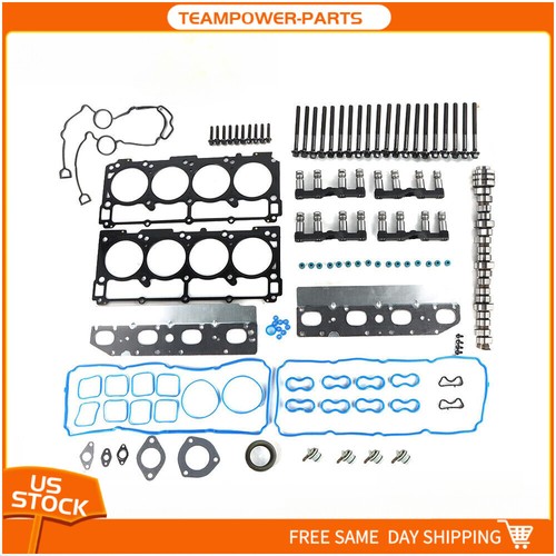 FIT 09-19 Dodge Ram 1500 5.7L Hemi V8 VVT Non MDS Camshaft & lifters ...