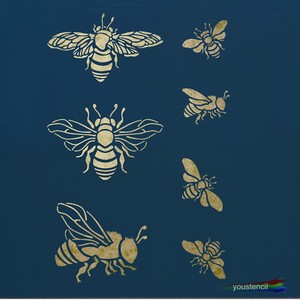 Bumble Bee Stencil, for Walls, Furniture and Art, ST48 | eBay