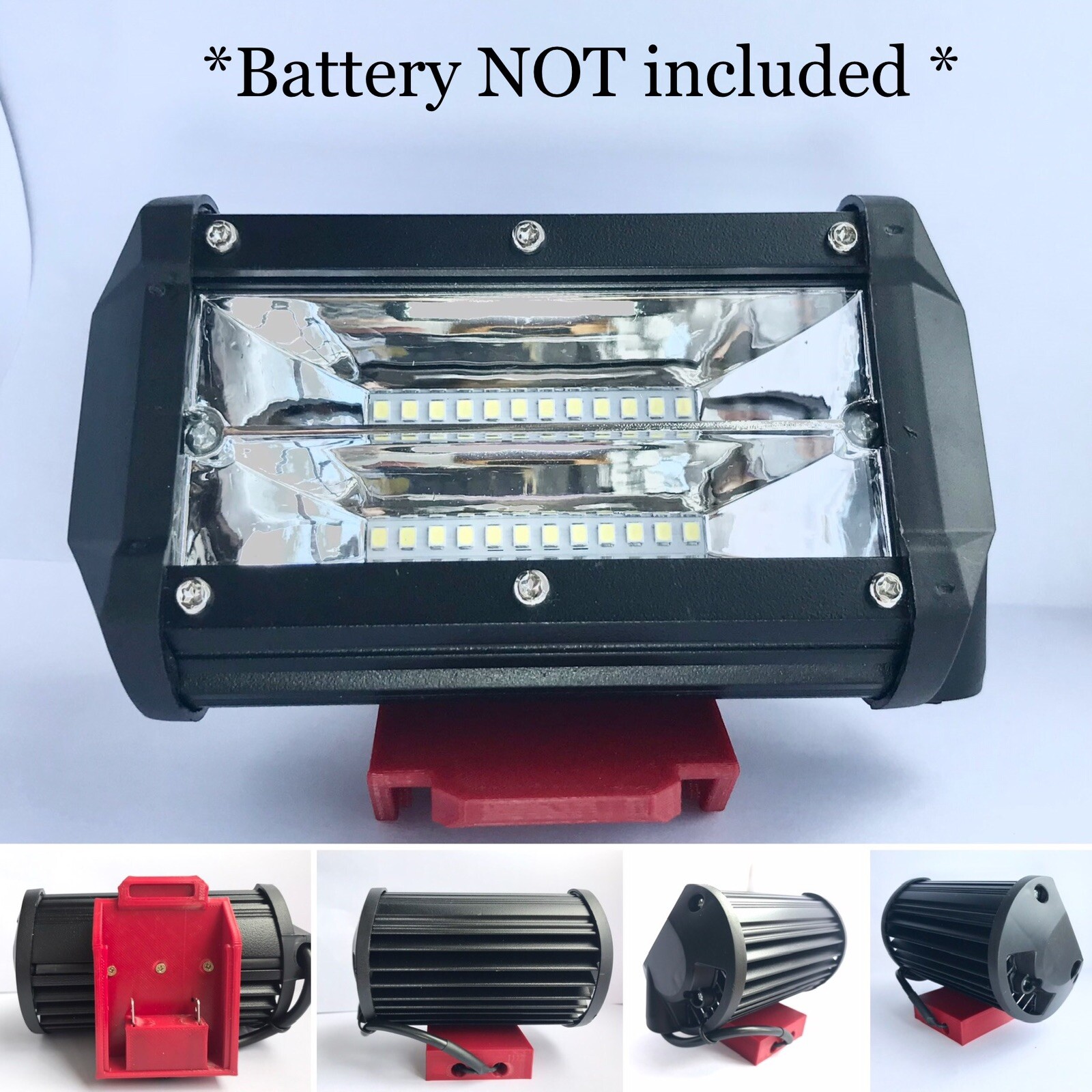 Lidl Parkside Cordless HIGH POWER LED Work Light Torch - Uses X20V ...