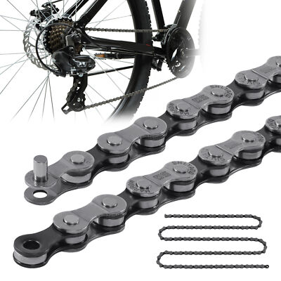 Bicycle Steel Chain With 116 Links 6-7-8 Speed MTB Mountain Bike Chain ...