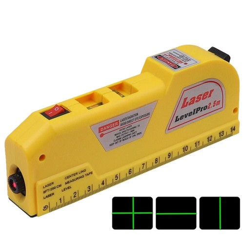 Ground Straight Horizontal Line Spirit Levels Laser Level with Tape ...