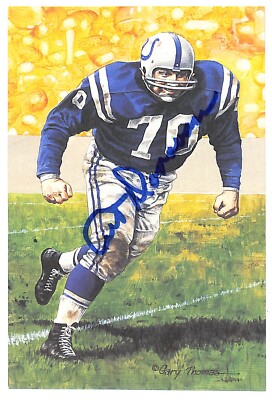 Art Donovan Signed Goal Line Art Card GLAC Autographed Colts 99310 | eBay