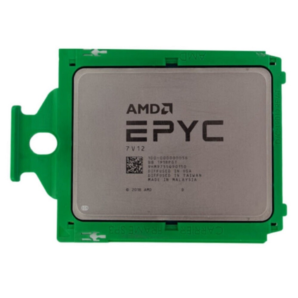 AMD EPYC Rome 7V12 2.45GHz SP3 64 Cores 128 Threads 240W Server CPU ...