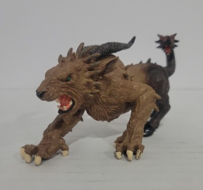 Papo Beast Chimera Two-Headed Dragon Horns Fantasy Nightmare Demon ...