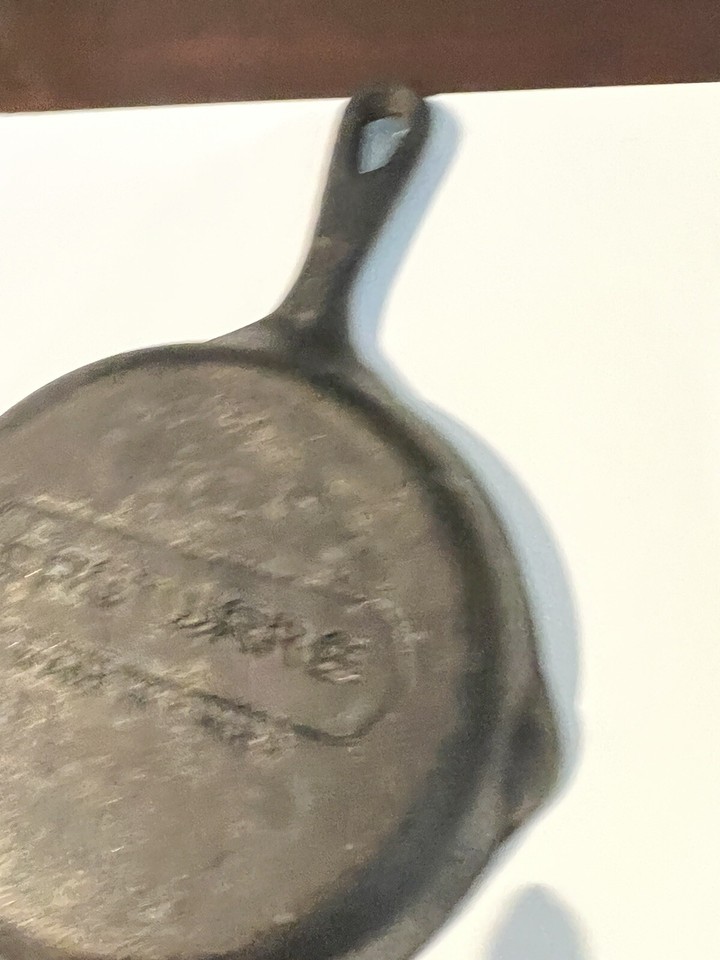 Vintage Cast Iron 6 In Small Cast Iron Skillet Double Spout Castware | eBay