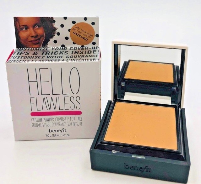 Benefit Cosmetics Hello Flawless Powder Foundation Hazelnut for sale ...