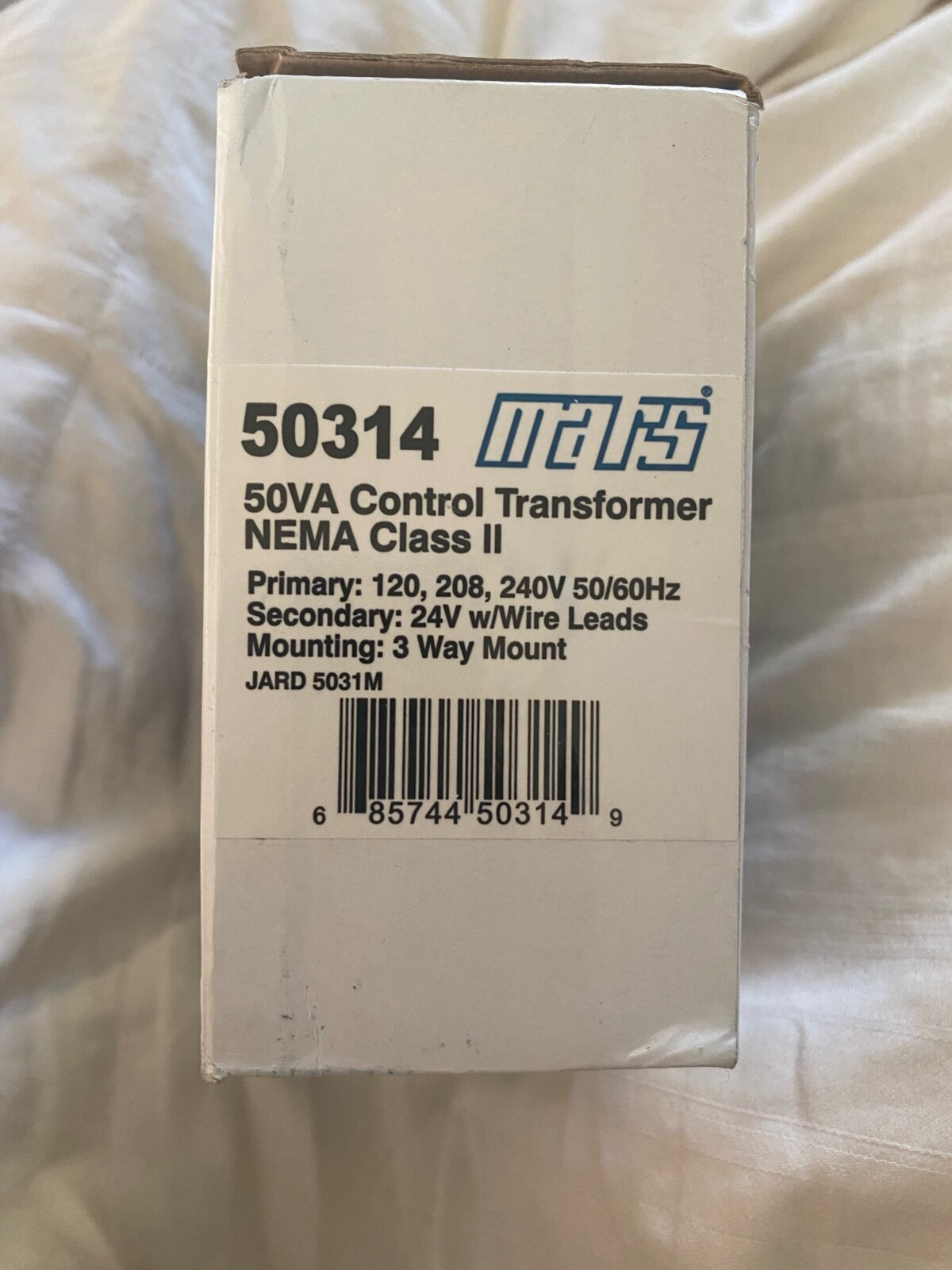 MARS 50314 Transformer 50 VA 120/208/240V To 24V 3-WAY | eBay