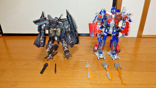 Transformers MB-11 Movie 10th Anniversary Optimus Prime & MB-16 Jet ...