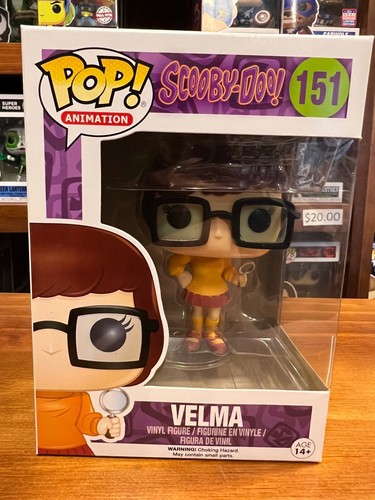 Pop Animation Scooby-Doo Velma POP Funko Pop Vinyl EXPERT PACKAGING ...