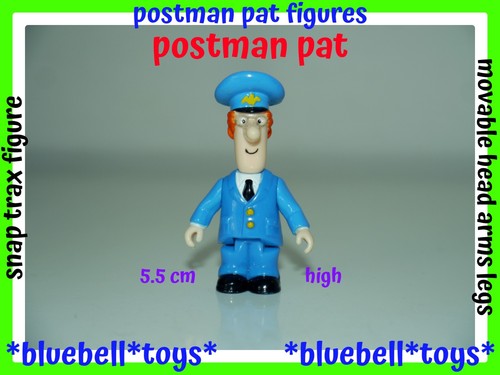 Postman Pat Figures POSTMAN PAT Snap Trax Figure with Movable Parts 5,5 ...