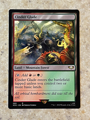 MTG NM Cinder Glade [Warhammer 40K] | eBay