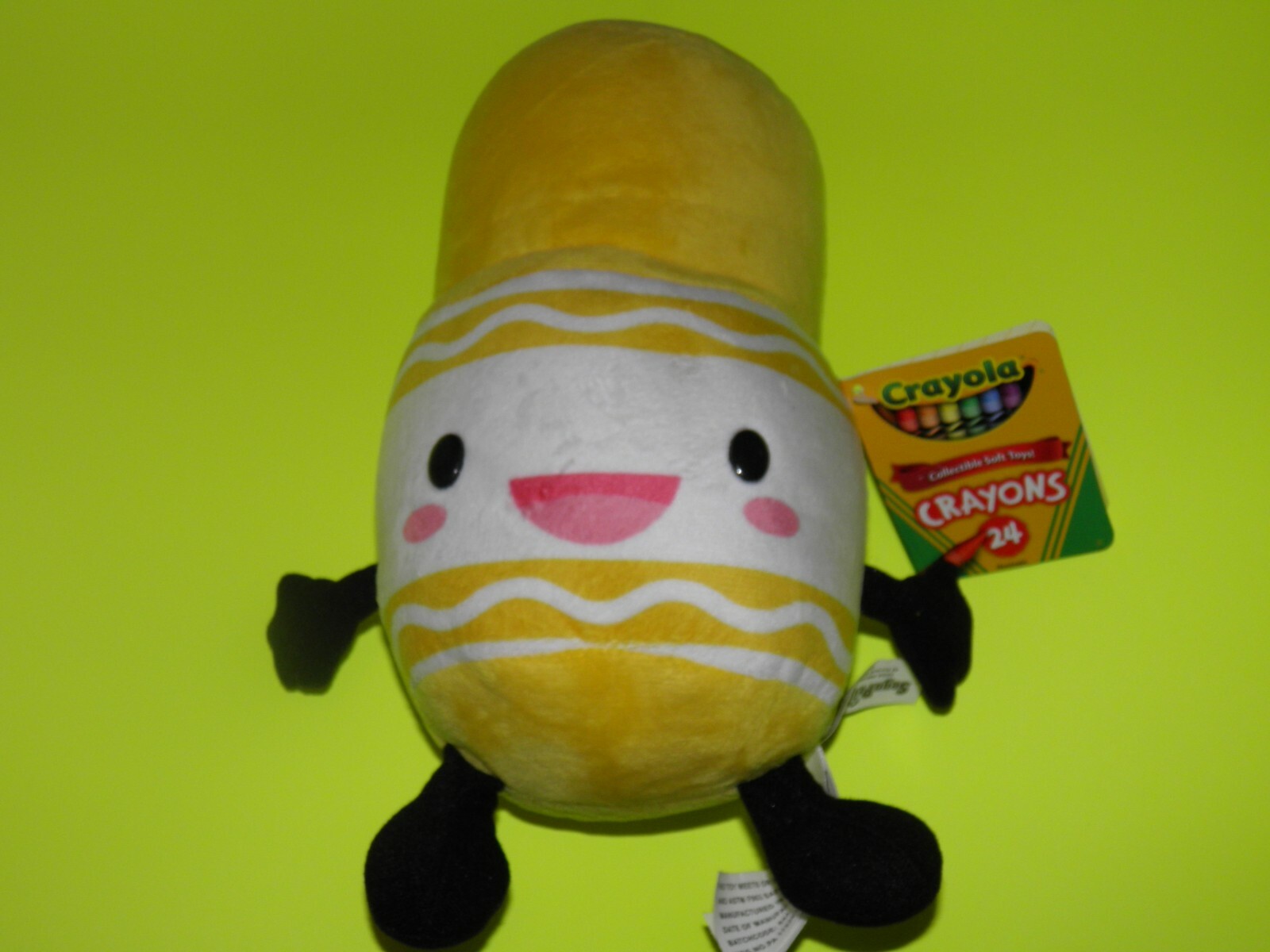 Crayola Plush Collection Yellow Marker Stuffed Toy 10” Sega Prize ...