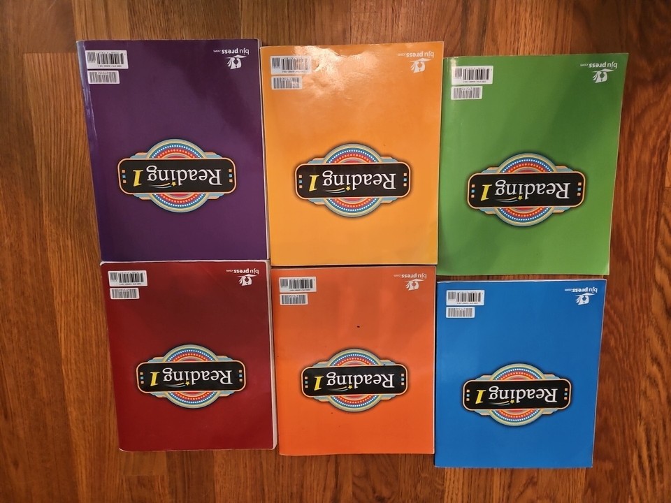 BJU Press Reading 1A - 1F, Student Books, Grade 1 (4th Ed) Complete Set ...