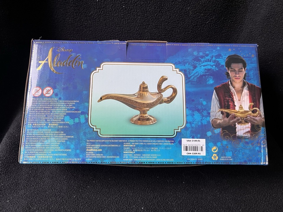 Disney Aladdin 2019 Genie Lamp Limited Edition 4000 In Box | eBay