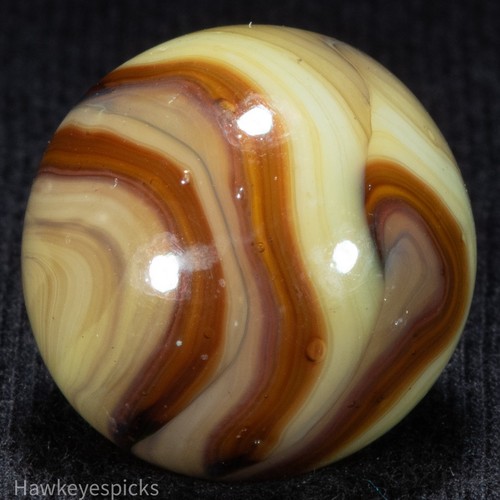 RARE Alley Largest Known TATER BUG .725" Swirl Marble Mint-asmd ...