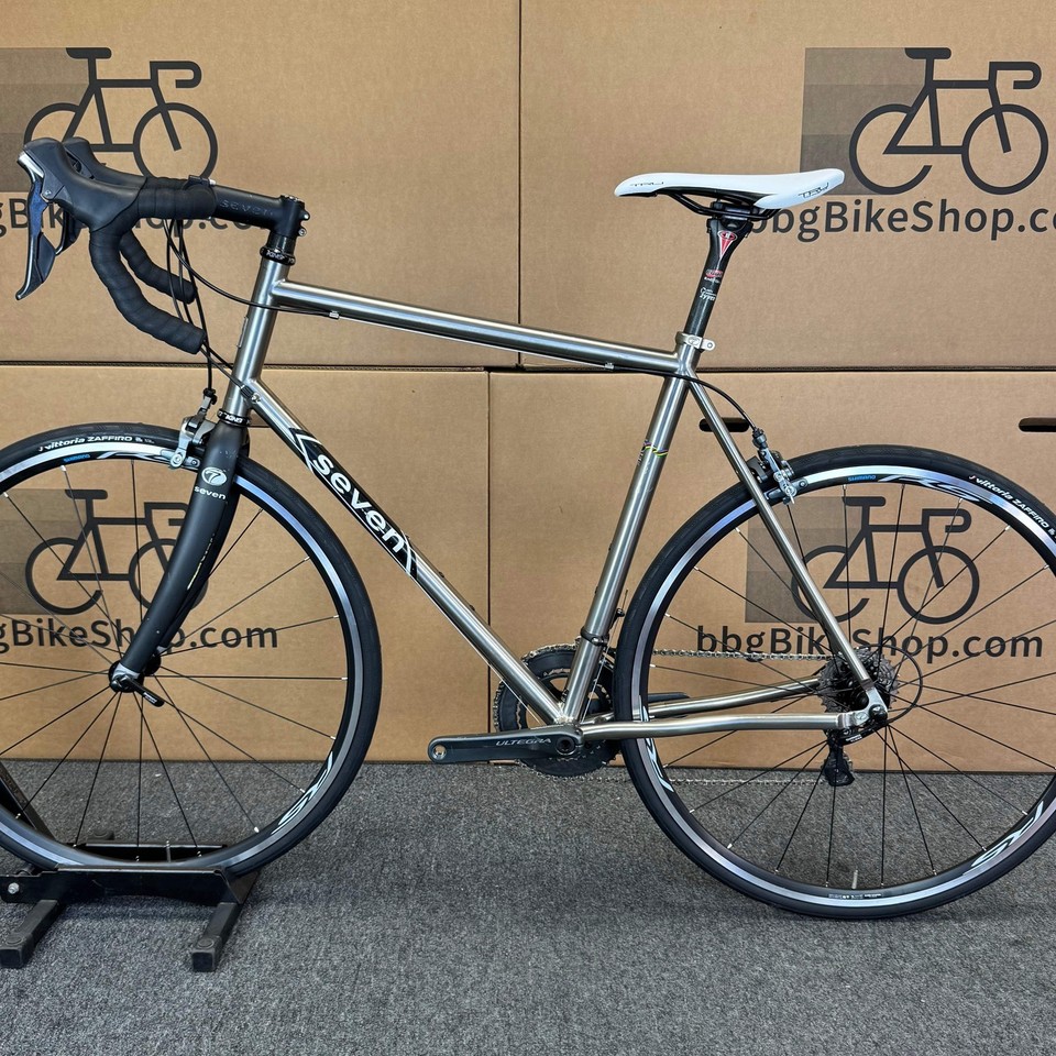 Used Seven Cycles Axiom, Titanium 3AL/2.5V Road Bike, 56cm | eBay