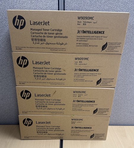 HP W9090MC W9091MC W9092MC W9093MC Toner Catridge SET NEW | eBay