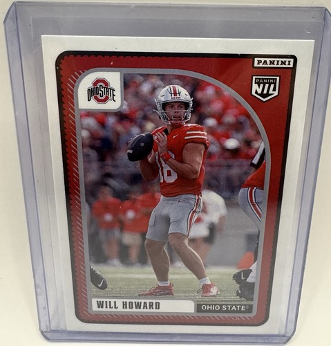 Ohio State Football Will Howard 2024 National Champion NIL Trading Card ...