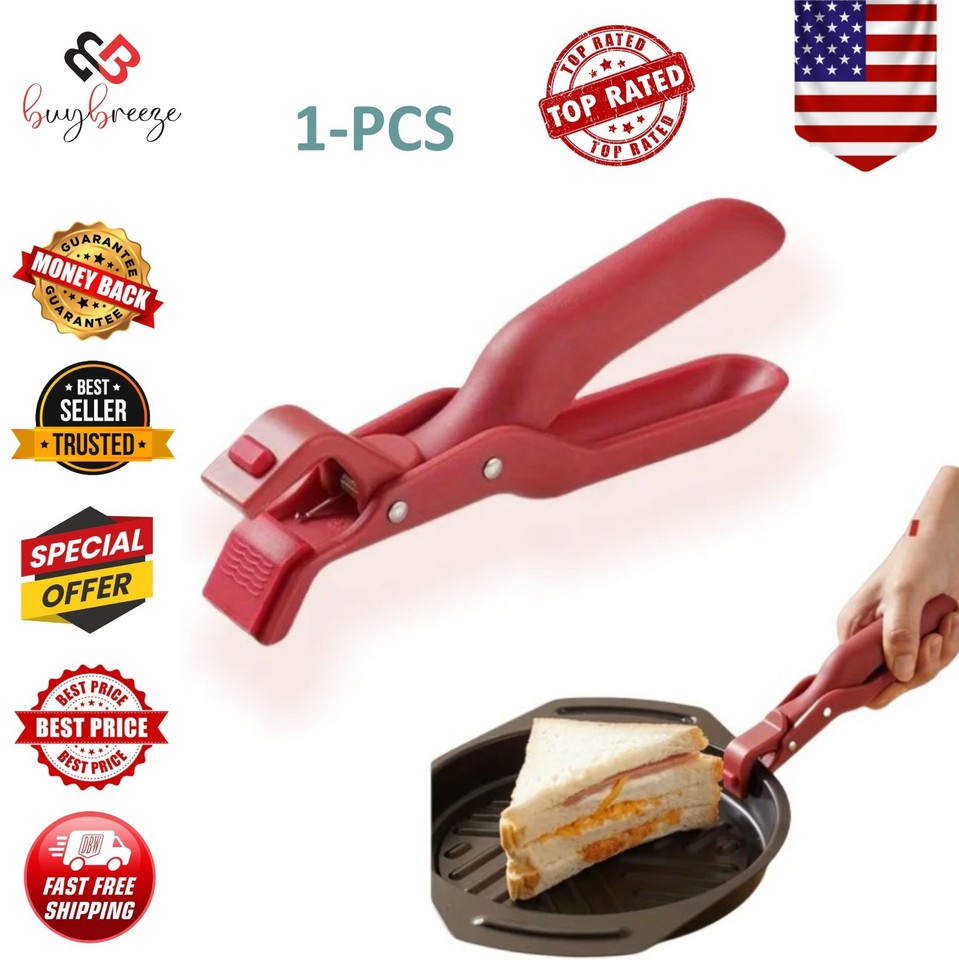 Anti-Scald Dish Plate Gripper Clip | Non-Slip Bowl Clamp Holder for Hot ...