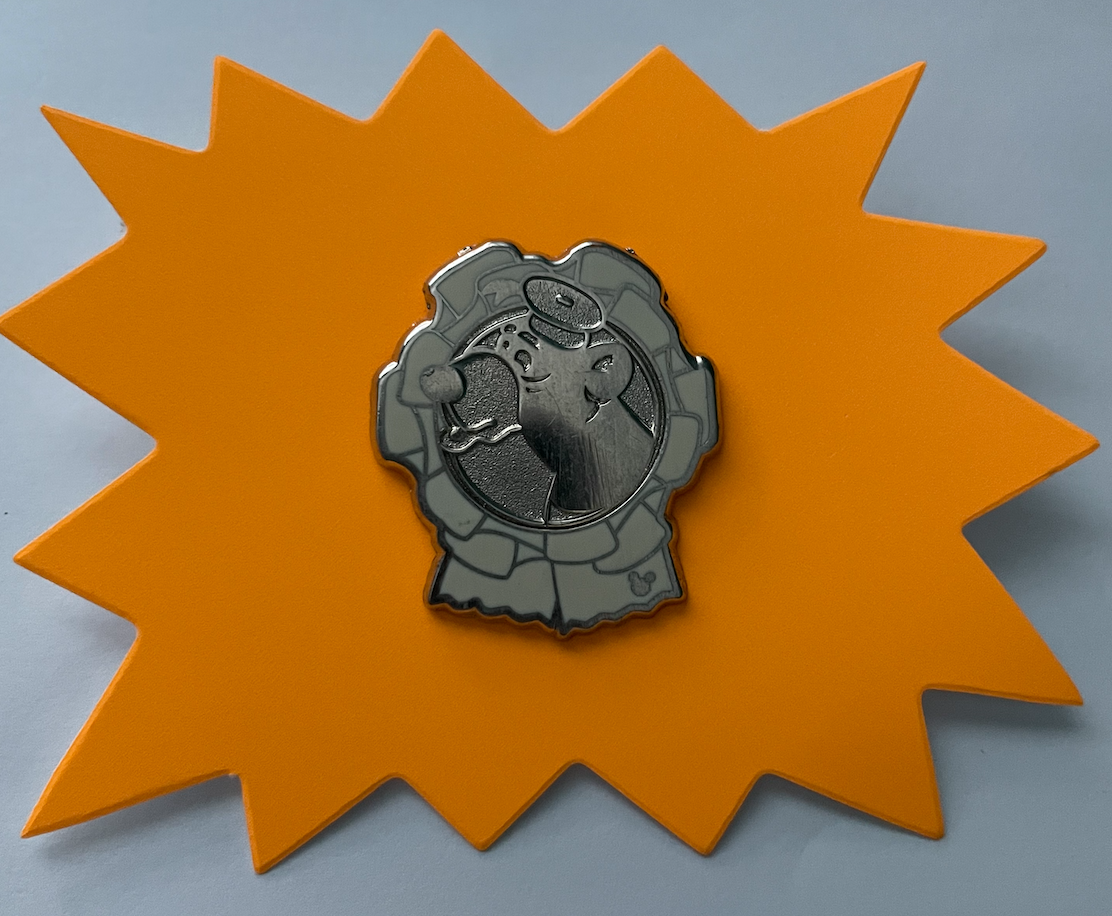 Disney Pin Fisherman Bear in White Ribbon Hidden Mickey Bedknobs and ...