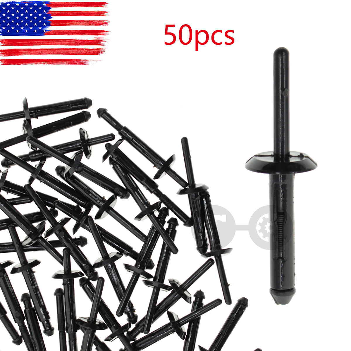 Bumper Rivets Car Fastener Push Retainer Clip For Jeep Grand Cherokee ...