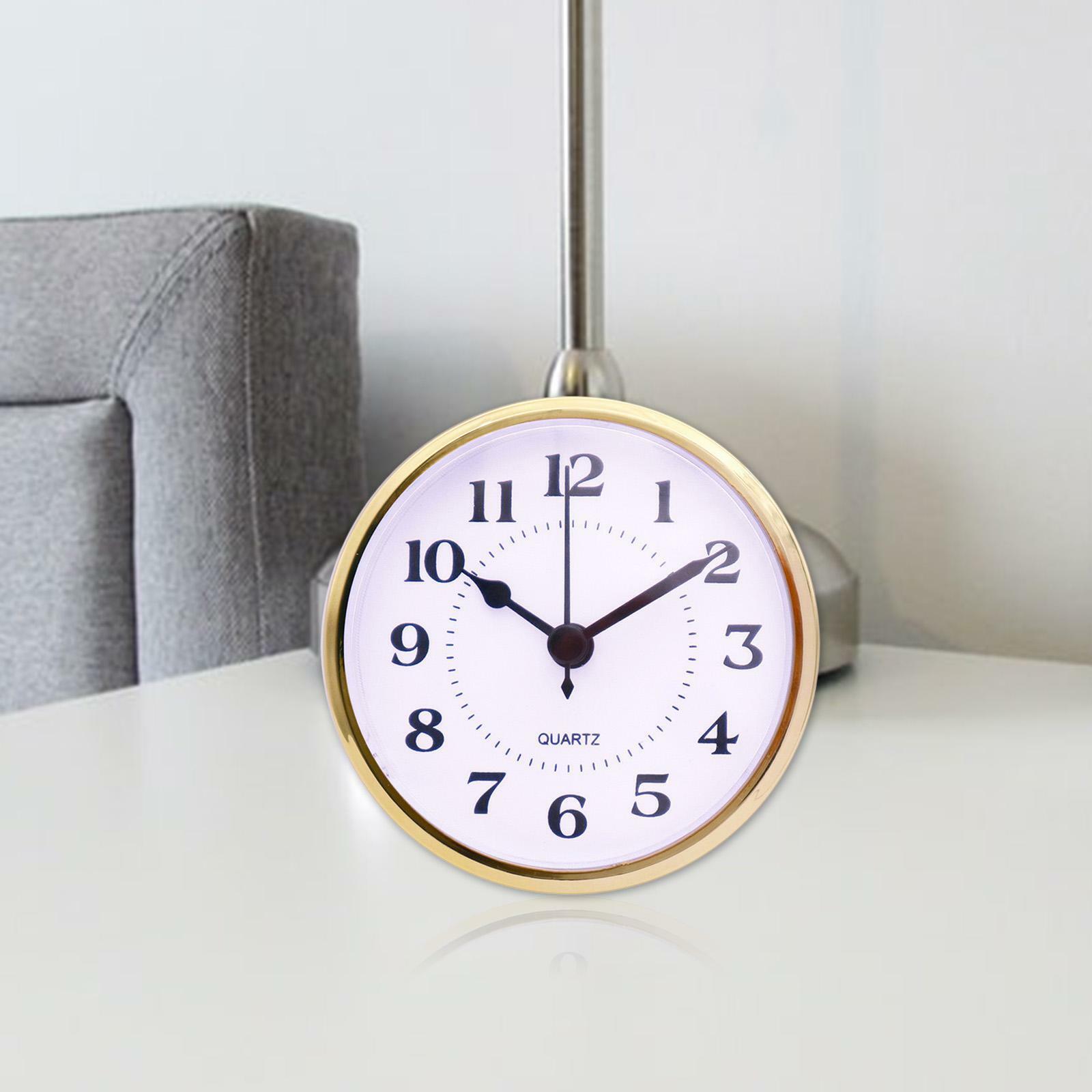 Digital Clock Insert Inlaid Clock Head Round 3.54 inch for Replacement ...