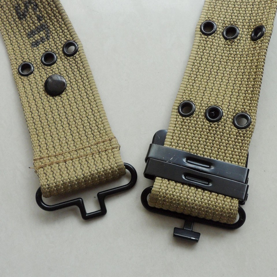 WW2 US M1936 S Canvas Belt Pistol 1911 1911A1 Belt U.S. Military belt ...
